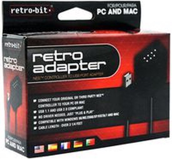 NES Retro Adapter to USB Retro-Bit | bol