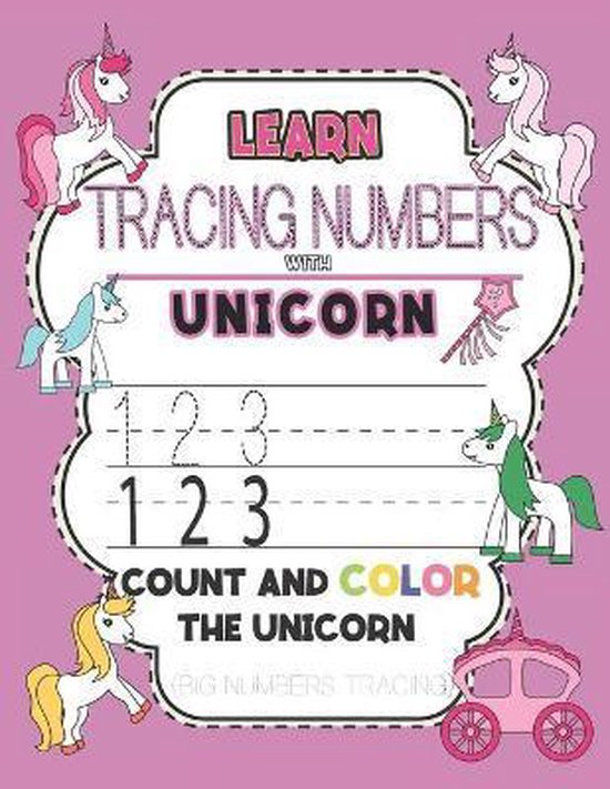 Tracing Numbers for Kids- Learn & Tracing Numbers with Unicorn Count ...