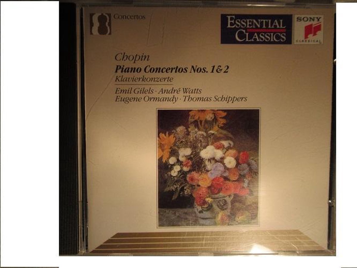 Chopin: Piano Concertos nos 1 & 2 / Gilels, Watts, Ormandy, Frederic Chopin | CD... | bol.com