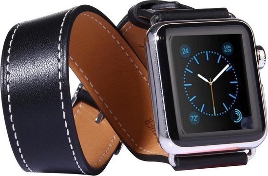 Kakapi Kunstleren bandje - bandje geschikt voor Apple Watch Series 1/2 ...