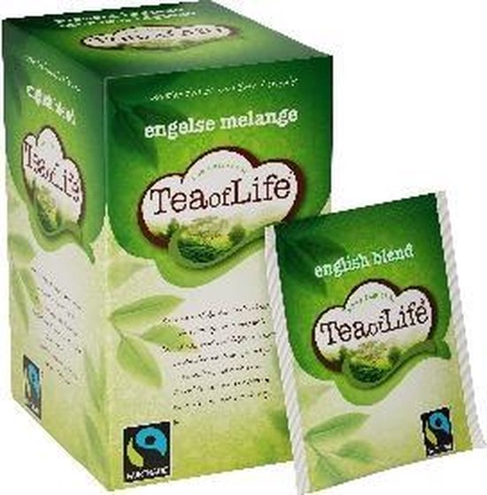 Tea of Life - English Blend - 100 x 2 gram | bol