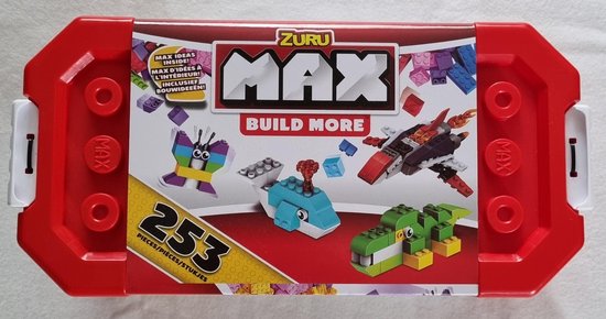 zuru max build more/ max bricks/ niet voor onder 3 jaar/ 253 stuks/ | bol