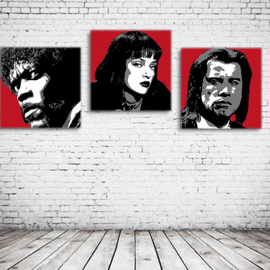 Pop Art Pulp Fiction x3 | bol.com