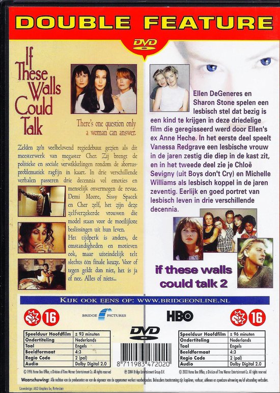 If These Walls Could Talk 1 & 2 (Dvd) | Dvd's | bol.com