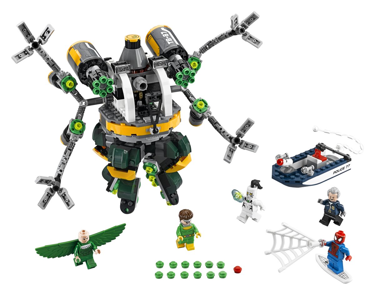 LEGO Marvel Super Heroes Spider-Man : le piège à tentacules de Doc Ock ...