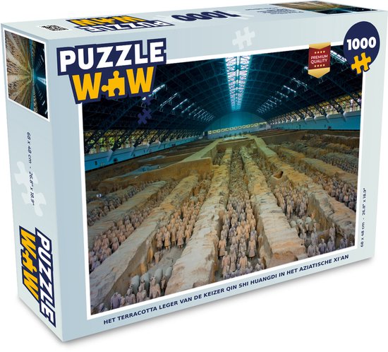 Puzzle Armée de terre cuite 1000 pièces - L'armée de terre cuite de l ...