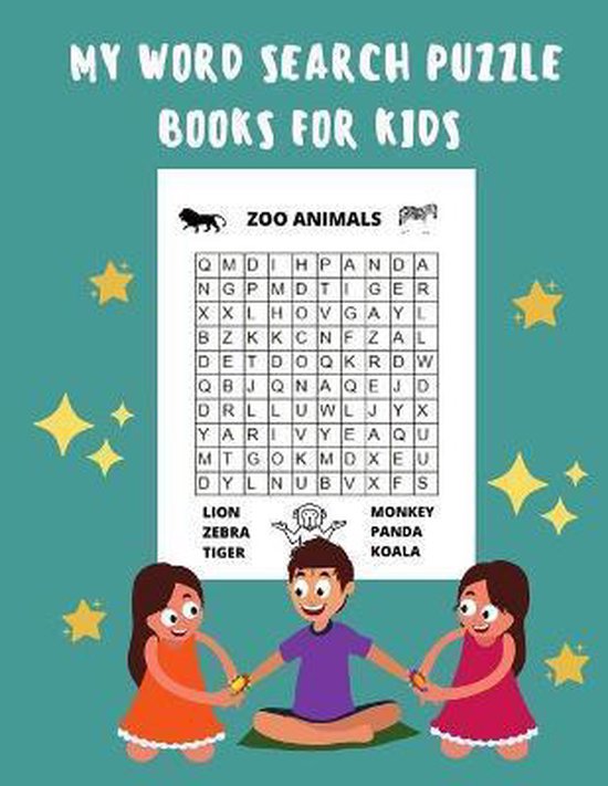 My Word Search Puzzle Books For Kids, Brian Raybot Publishing ...