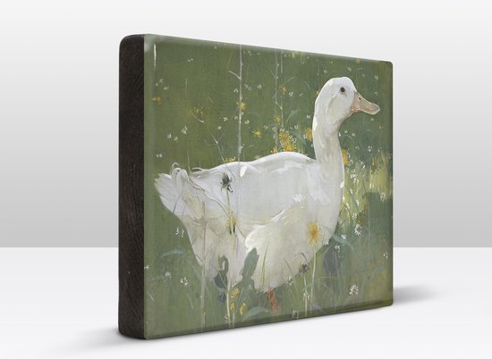 De witte woerd - Joseph Crawhall - 30 x 19,5 cm - Niet van echt te ...