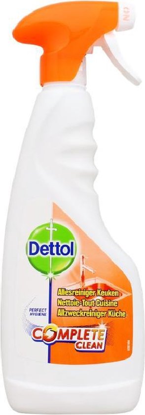 Keukenreiniger - Antibacterieel - Dettol- Ontvetter - Clean Spray ...
