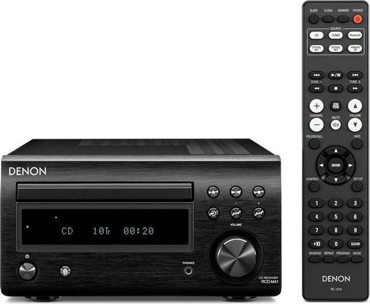 Denon RCD-M41 Zwart - AV receiver | bol.com