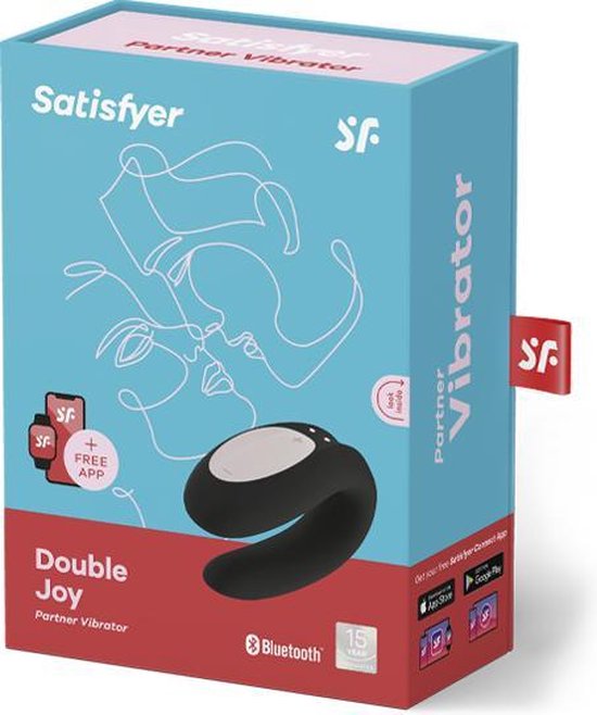 Vibrateur pour couples Satisfyer Double Joy - Noir | bol.com