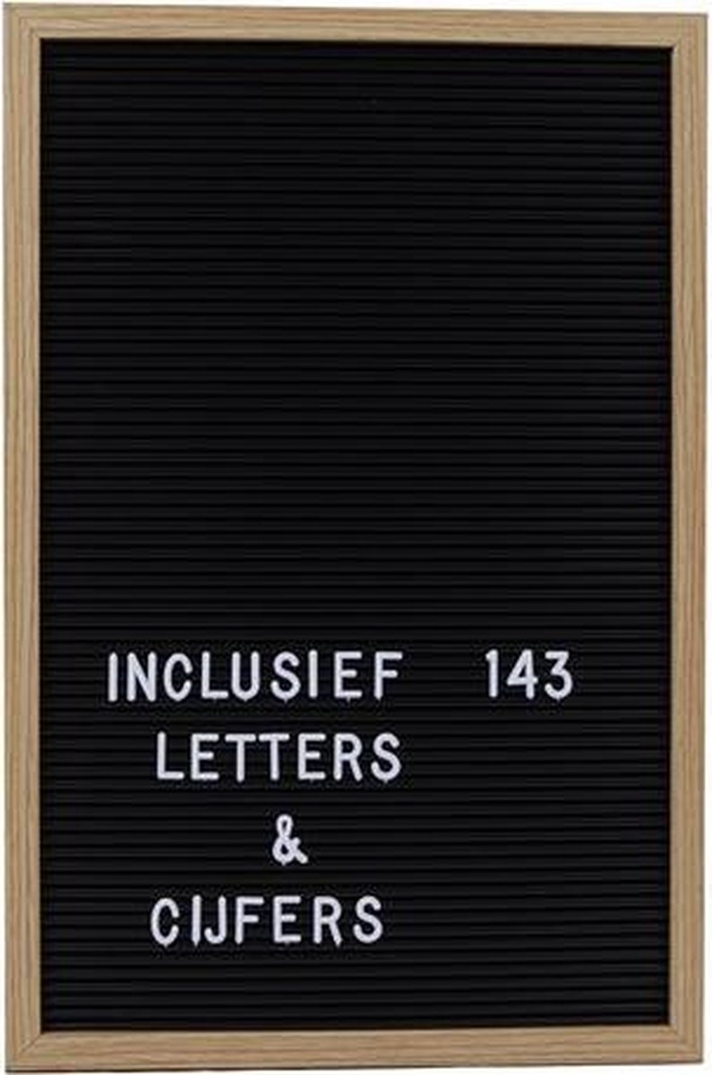 Letterbord goud 143-letters 30x45cm | bol.com