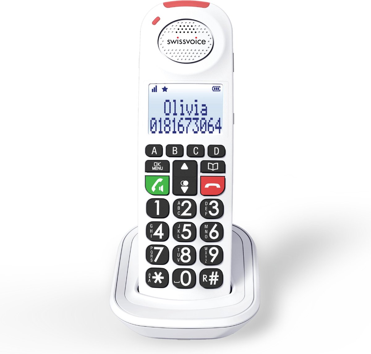 Swissvoice XTRA2155BNL | Draadloos huis telefoontoestel | Grote toetsen ...