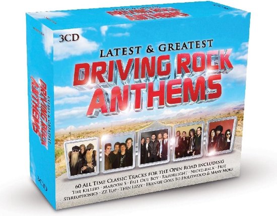 Latest & Greatest - Driving Rock Anthems, Various | Muziek | bol