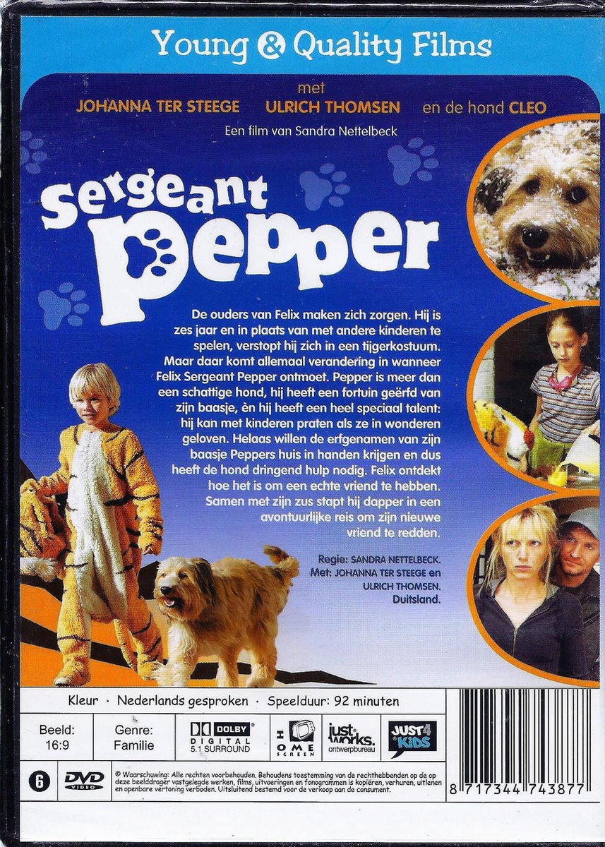 Speelfilm - Sergeant Pepper (Dvd), Neal Thomas | Dvd's | bol