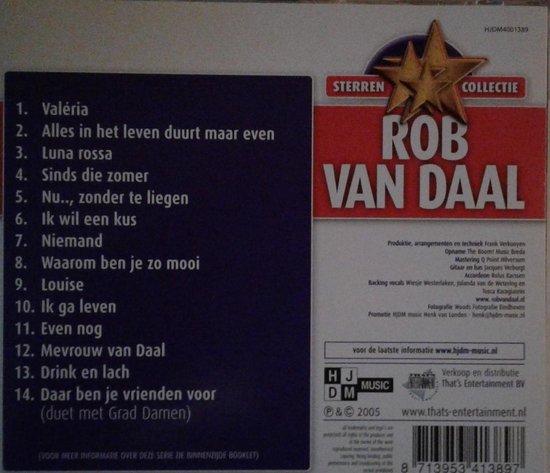 Rob Van Daal - Als De Bliksem, Rob van Daal | CD (album) | Muziek | bol