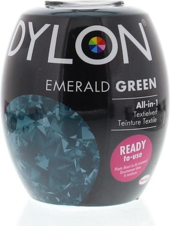 bol.com | DYLON Textielverf Wasmachine Pods - Emerald Green - 350g