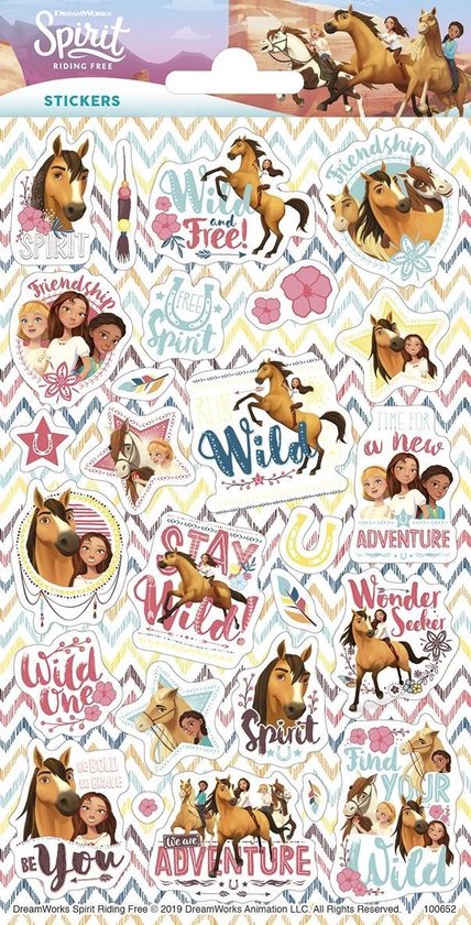 Dreamworks Spirit Stickers | bol