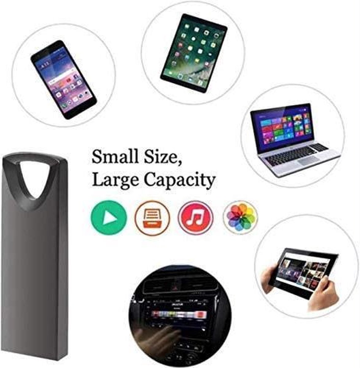 1TB USB Stick - usb 1tb -Terrabyte Flashdrive - 1000gb usb stick | bol