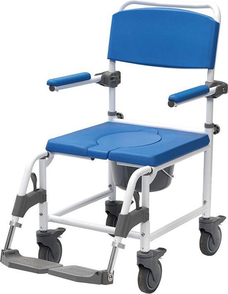Drive Aston mobiele toiletstoel en douchestoel - Met wielen - Compleet ...
