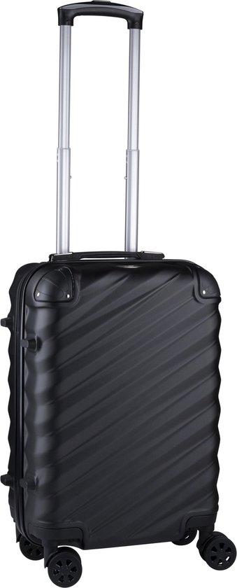 Trolley Koffer - Rolkoffer - Handbagage - 54 x 21 x 35 cm - 4 ...