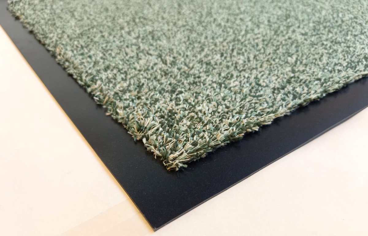 Ikado - Deurmat - Droogloopmat - super absorberend - katoen - groen ...