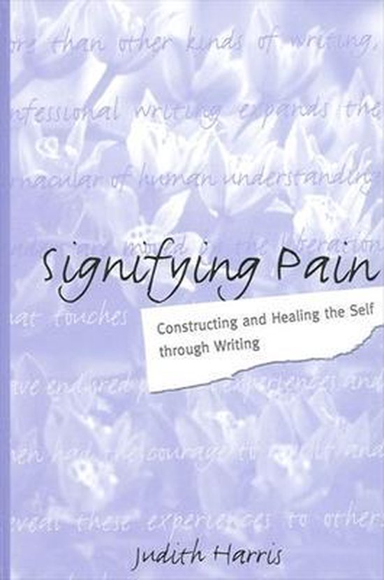 Signifying Pain | 9780791456842 | Judith Harris | Boeken | bol.com