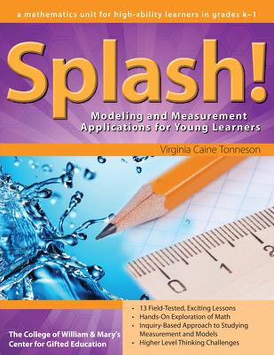 Splash! Modeling and Measurement Applications for Young Learners ...