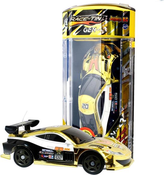 Race-tin Rc Auto Gen-4 Chrome 23 Cm 1:32 Goud | bol.com