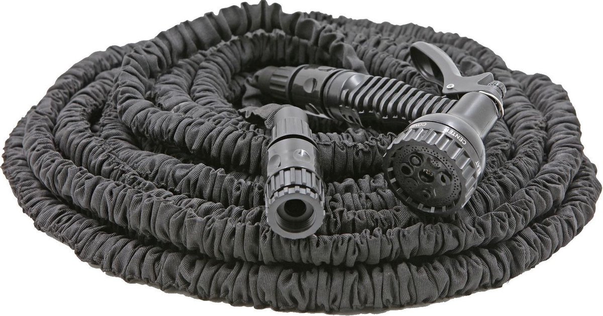 Gardentec Flexibele Tuinslang - 45 Meter - Met Koppelstuk - 7 in 1 ...