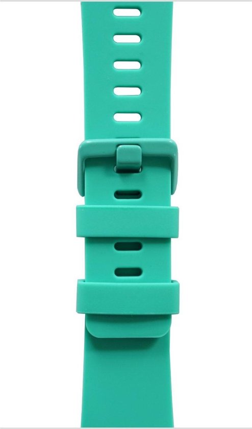 Velvet Turquoise bandje Fitbit Versa, Versa 2 en Versa Lite Large | bol.com