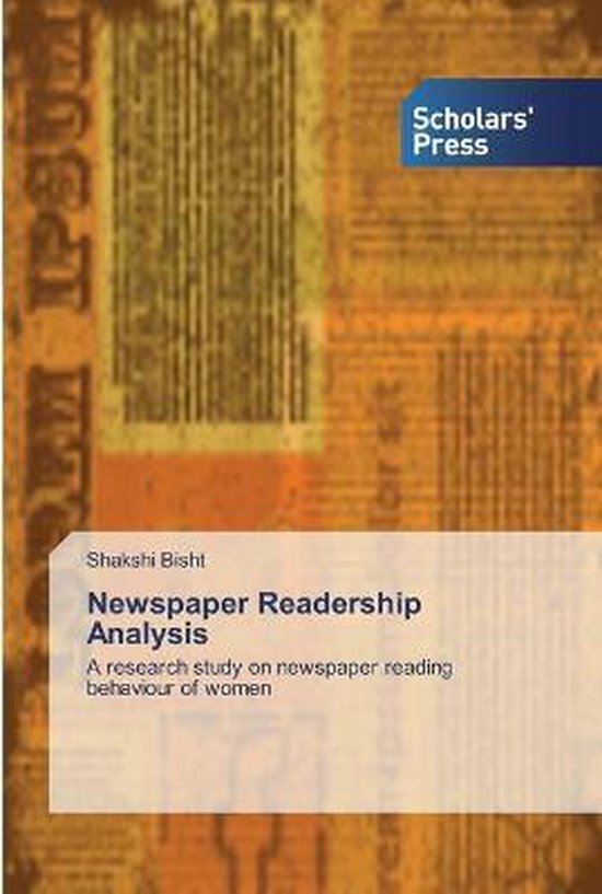 Newspaper Readership Analysis, Shakshi Bisht | 9786138920816 | Boeken ...