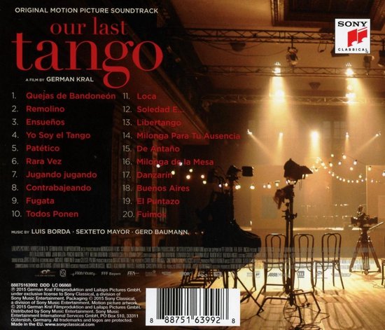 Our Last Tango (Original Motion Picture Soundtrack), various artists ...