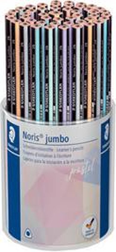 STAEDTLER potlood Noris jumbo pastel, hardheid: HB, 48s | bol