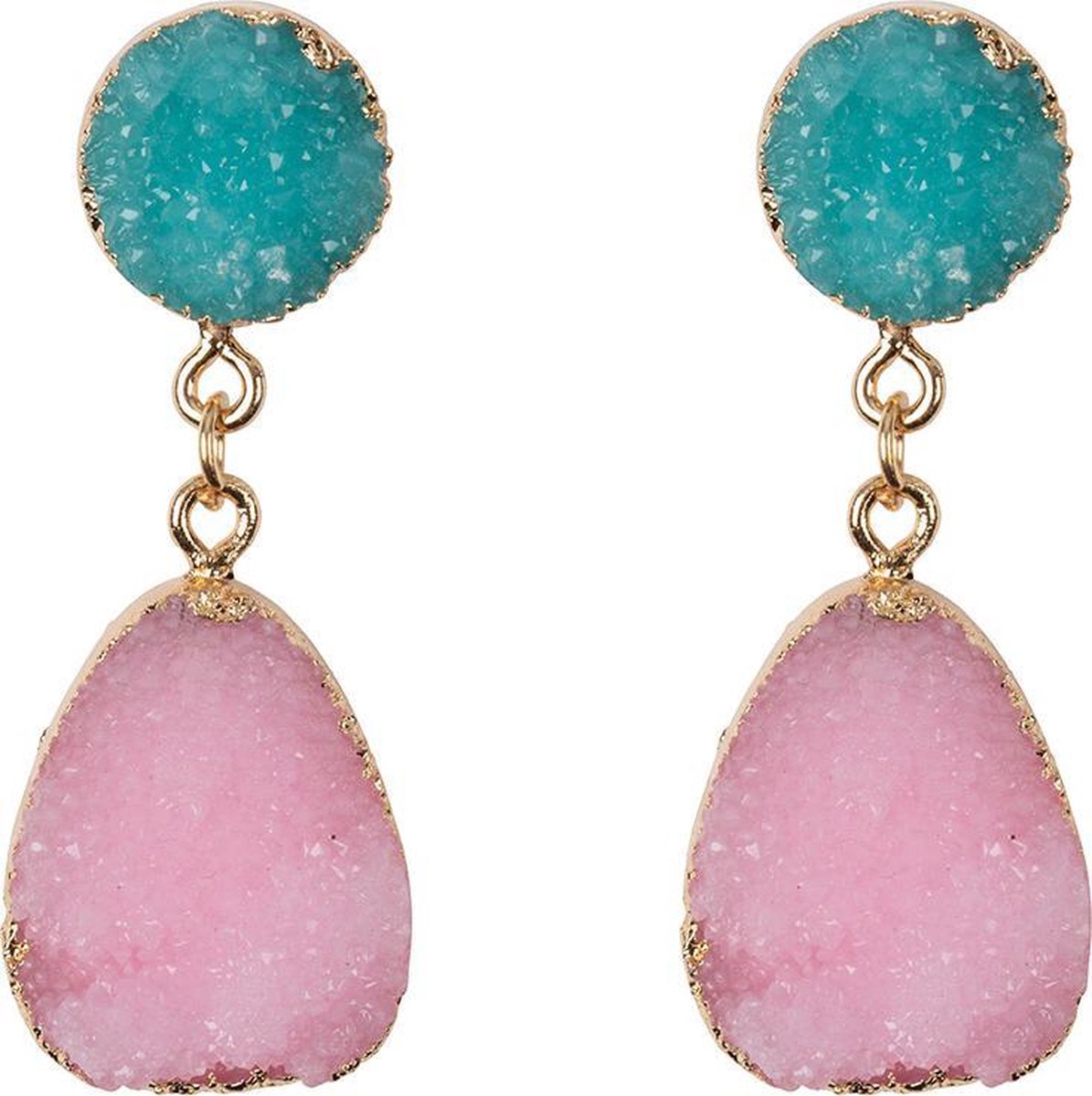 Chic By Lirette Crystal Oorhangers – 44 mm | bol.com