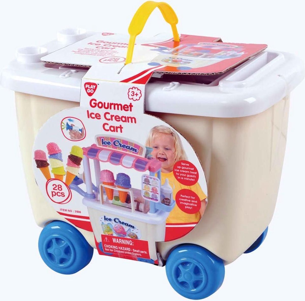 Playgo Ijscokar 28-delig 3500 | bol.com