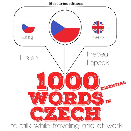 1000 essential words in Czech, Jm Gardner | 9782821114142 | Boeken ...