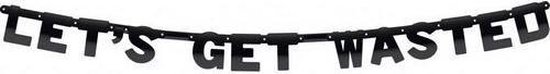 Wenslijn 'Let's Get Wasted' | bol