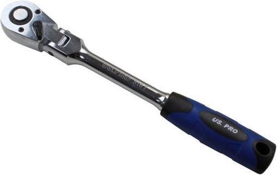 Ratel 300 mm met flexibele kop 72-tandig 1/2" | bol