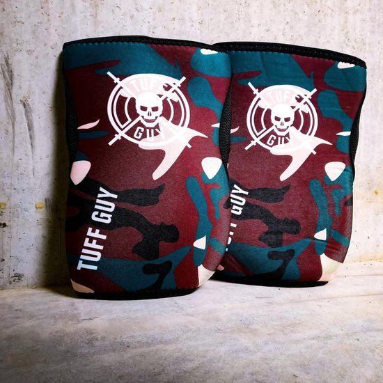 Tuff Guy - Professionele Knee Sleeves-Camouflage- xLarge -5mm- Heavy ...