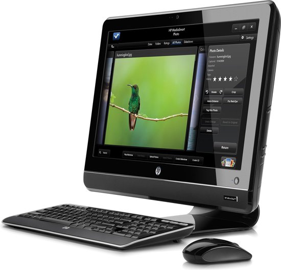 HP all-in-one 200-5120 - Intel Pentium E5400 / 4gb / 500gb / 21,5 inch ...