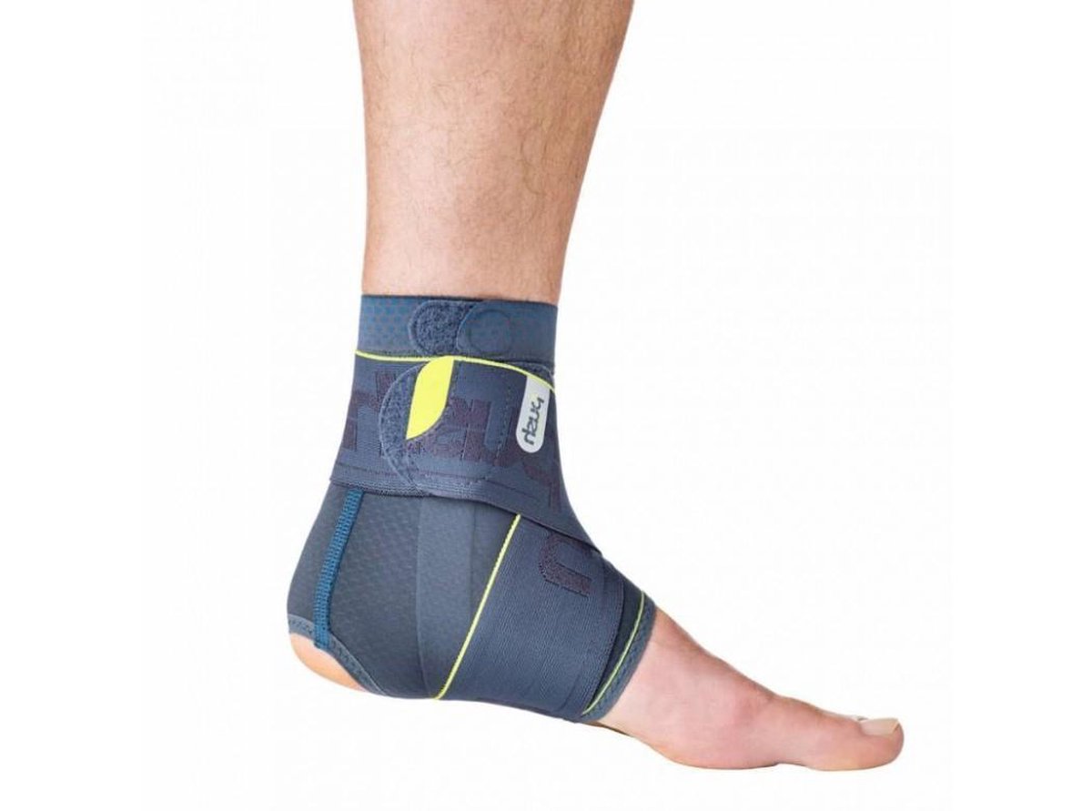 Push Sports Enkelbrace 8 - Donkergrijs - Links - Maat L | bol.com