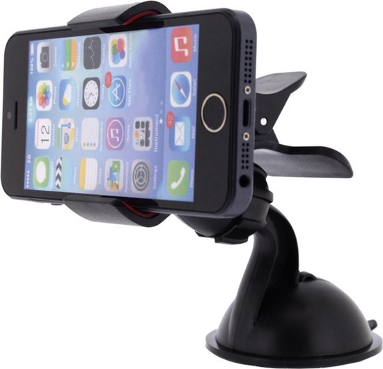 Smartphone houder auto universeel - Car holder - telefoon standaard ...