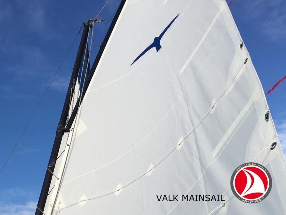 Ventoz Polyvalk grootzeil - Zeil voor rechte gaffel | bol.com