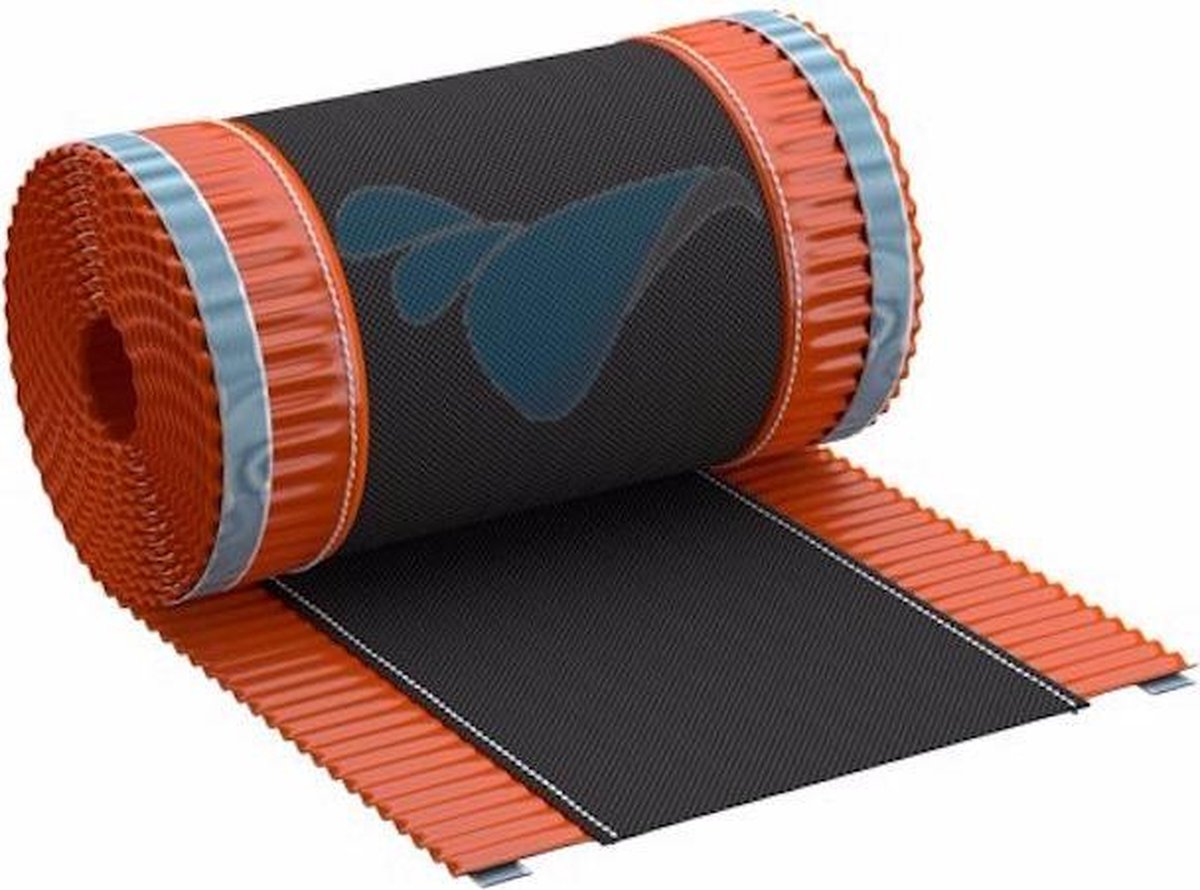 Ondervorst op rol 30cm x 5 meter - rood | bol.com