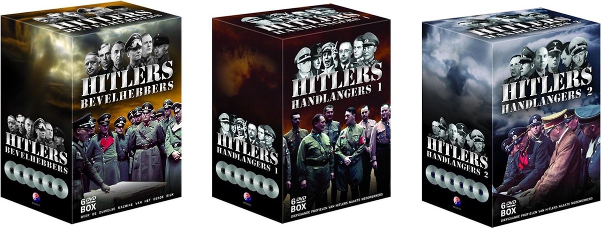Complete Hitler Reeks Boxsets Handlangers 1 en 2 en Bevelhebbers in 1 ...