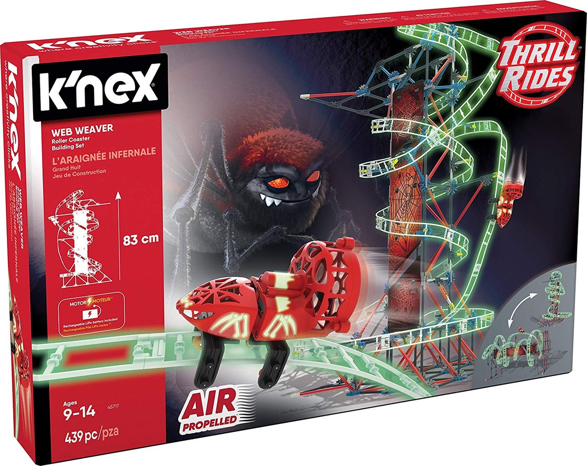 K'nex - Constructie - Achtbaan Web Weaver | bol.com