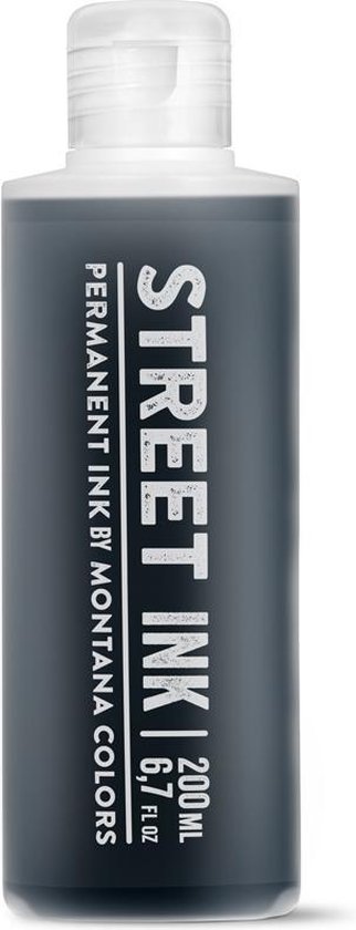MTN Street Ink - 200ml Zwarte Permanente Inkt op Alcoholbasis | bol