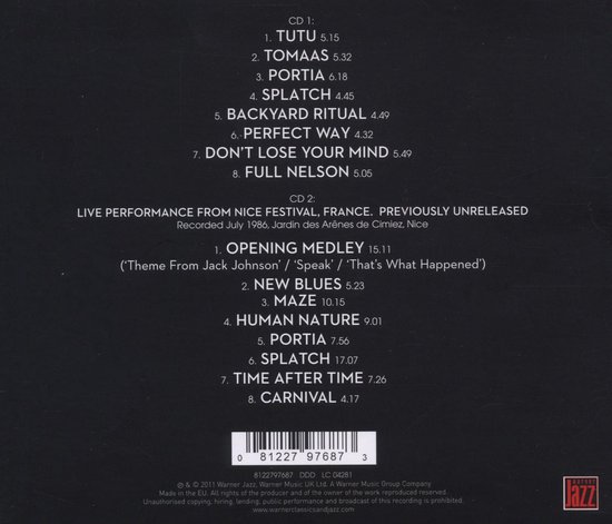 Tutu (Deluxe Edition), Miles Davis | CD (album) | Muziek | bol.com