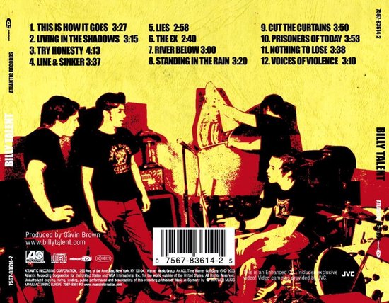 Billy Talent, Billy Talent | CD (album) | Muziek | bol.com